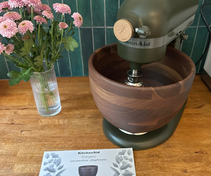 KitchenAid Design Series Evergreen Stand Mixer review | Homes and Gardens