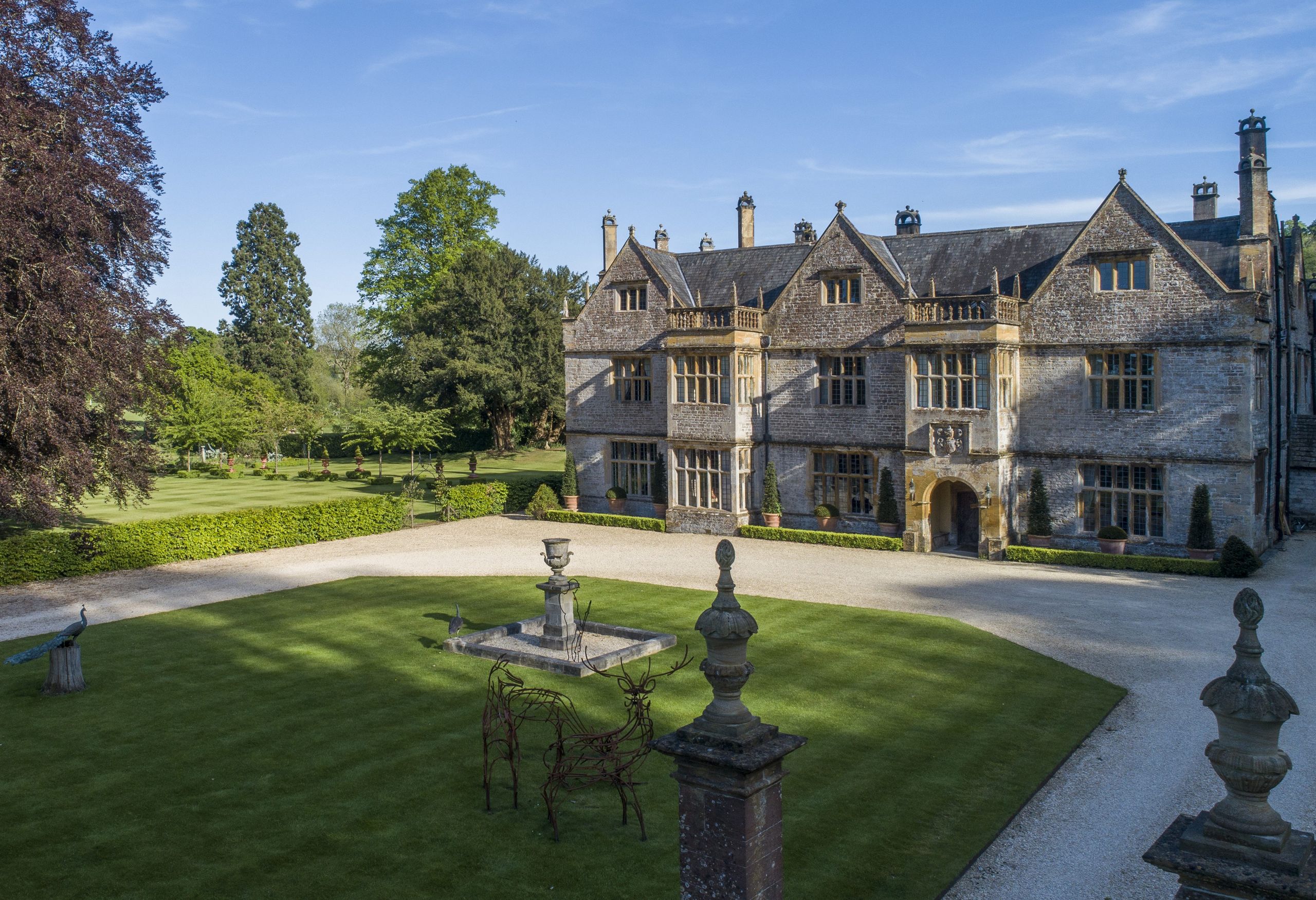 An ancient, Grade I-listed manor house, exhaustively restored and now ...
