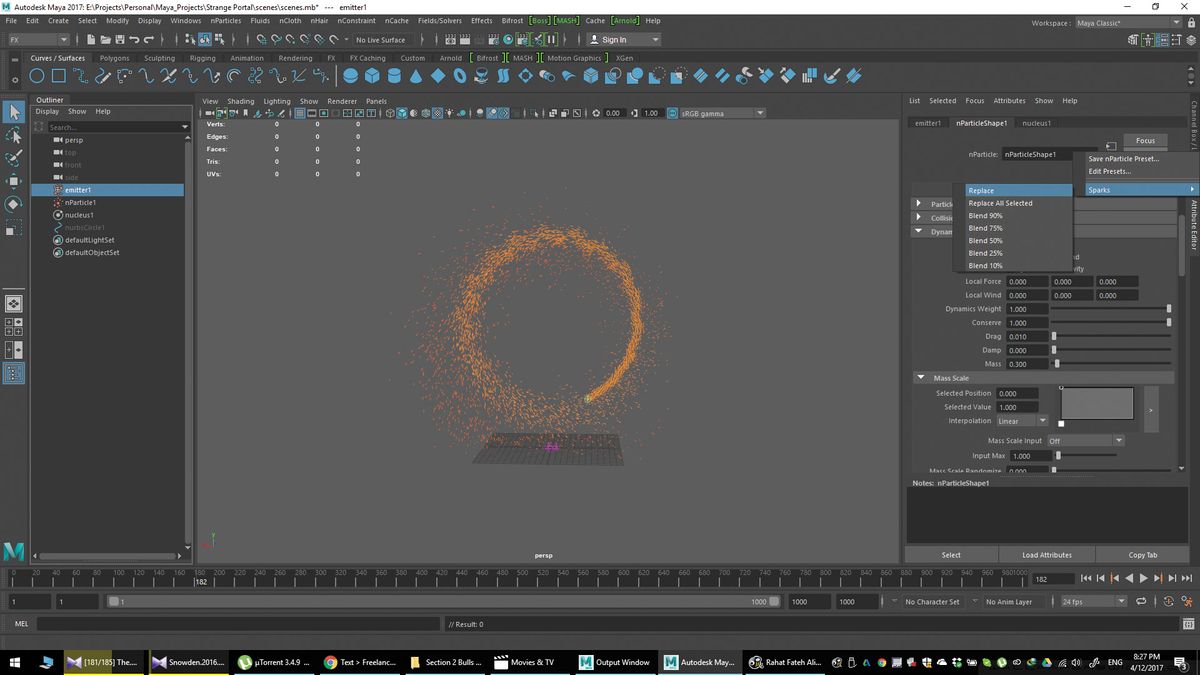 Create a portal effect in Maya | Creative Bloq