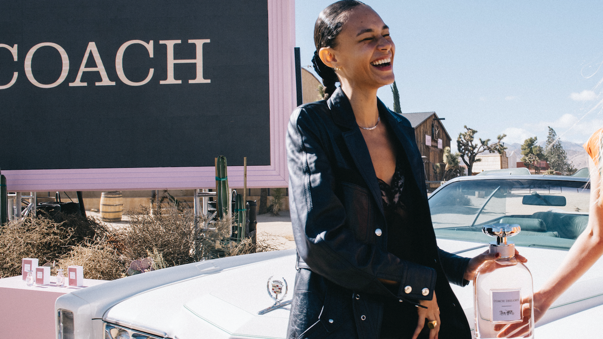 Binx Walton, Face of Coach Fragrance, Shares Her Beauty Routine | Marie ...