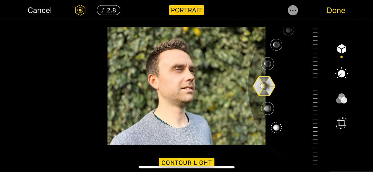 How to use portrait lighting effects with the iPhone 11 Pro | Digital ...