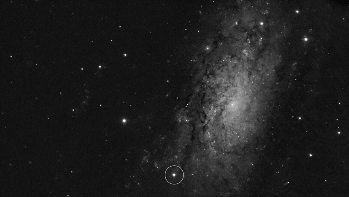 Scientists watch supernova shockwave shoot through a dying star for 1st ...