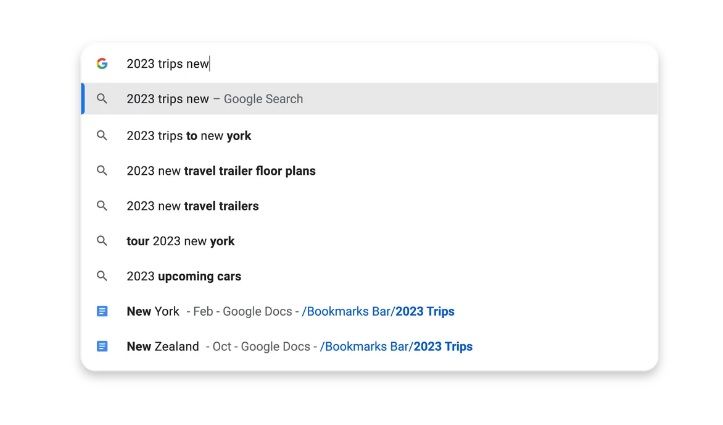 Google Chrome gains a 'smarter' address bar for searches and bookmarks ...