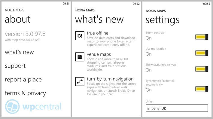 Preview of Nokia Maps 3.0 on Windows Phone 8 | Windows Central