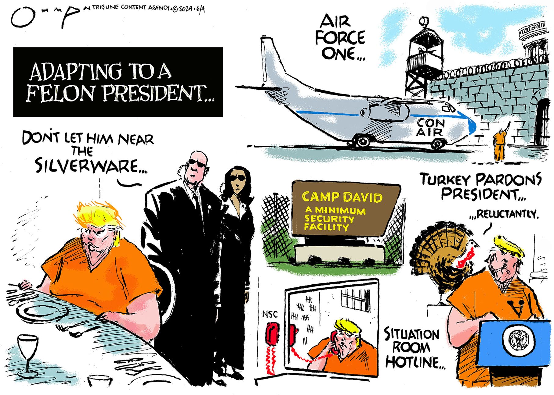 Today's political cartoons - June 6, 2024 | The Week