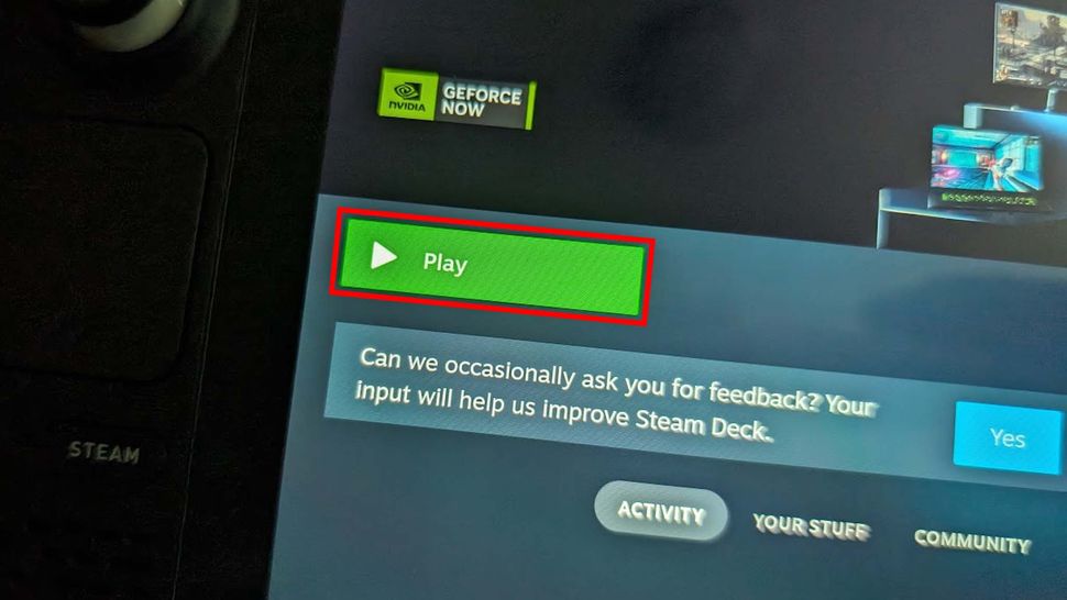 How to set up NVIDIA GeForce NOW on Steam Deck and SteamOS handhelds ...