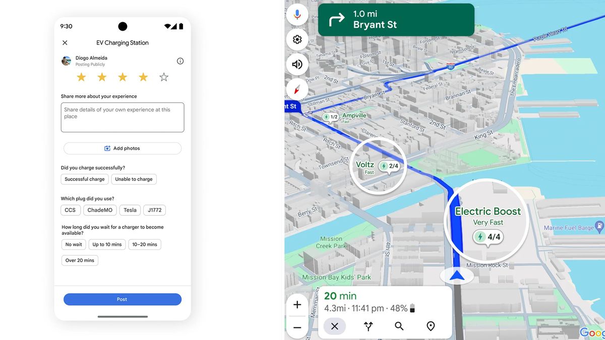 Google Maps AI upgrades could solve your EV charging headaches | TechRadar Google Maps AI upgrades could solve your EV charging headaches | TechRadar