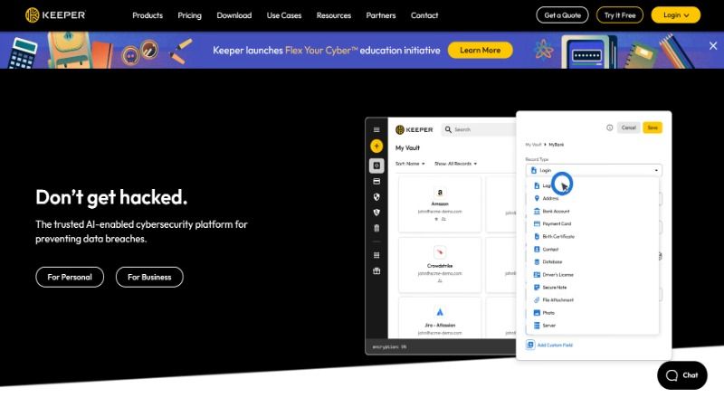Protect your passwords with 50% off Keeper this holiday season | TechRadar Protect your passwords with 50% off Keeper this holiday season | TechRadar