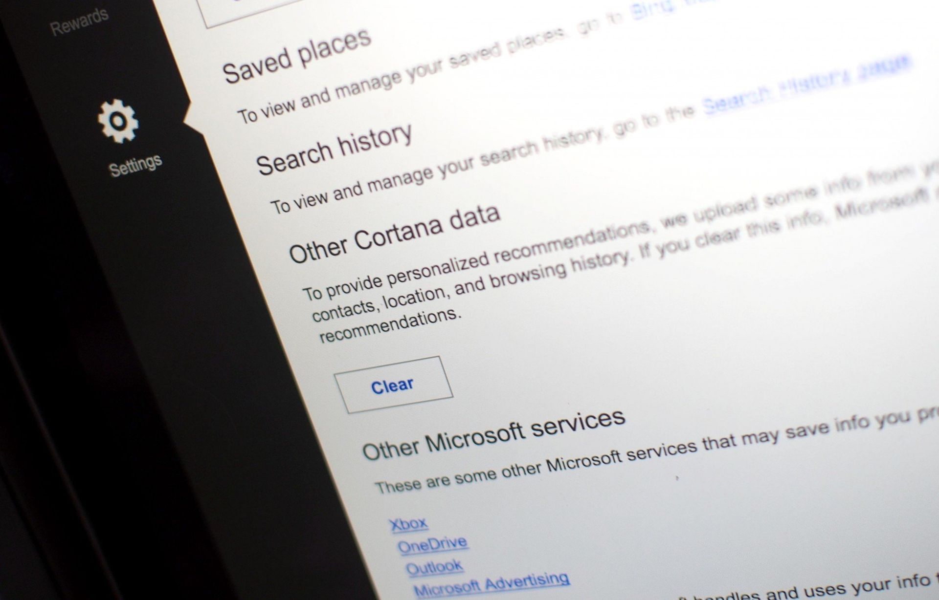 Cortana pops up in Bing personalization settings | Windows Central
