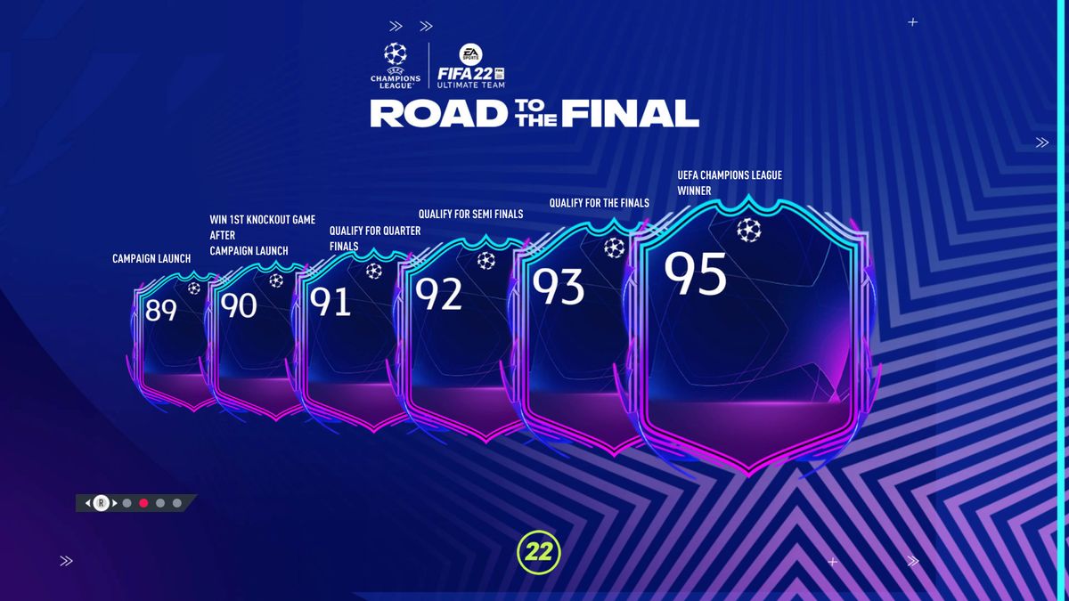 FIFA 22 RTTF guide to all the new Road To The Final cards | GamesRadar+