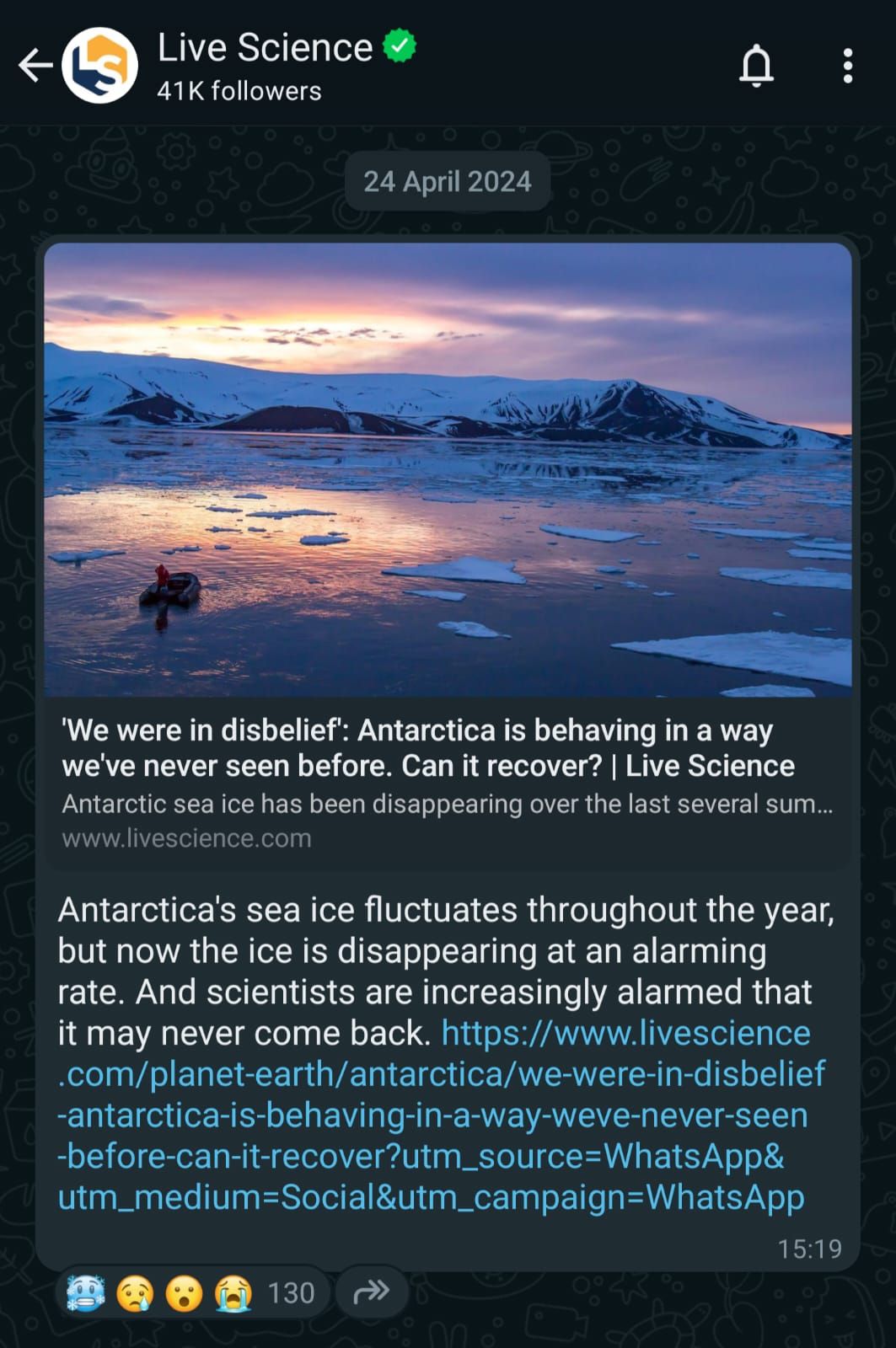 Follow Live Science on social media | Live Science