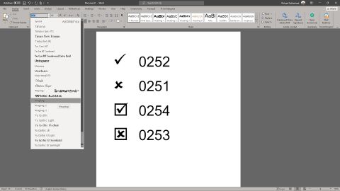 How to insert a tick or a cross symbol in Microsoft Word and Excel | ITPro