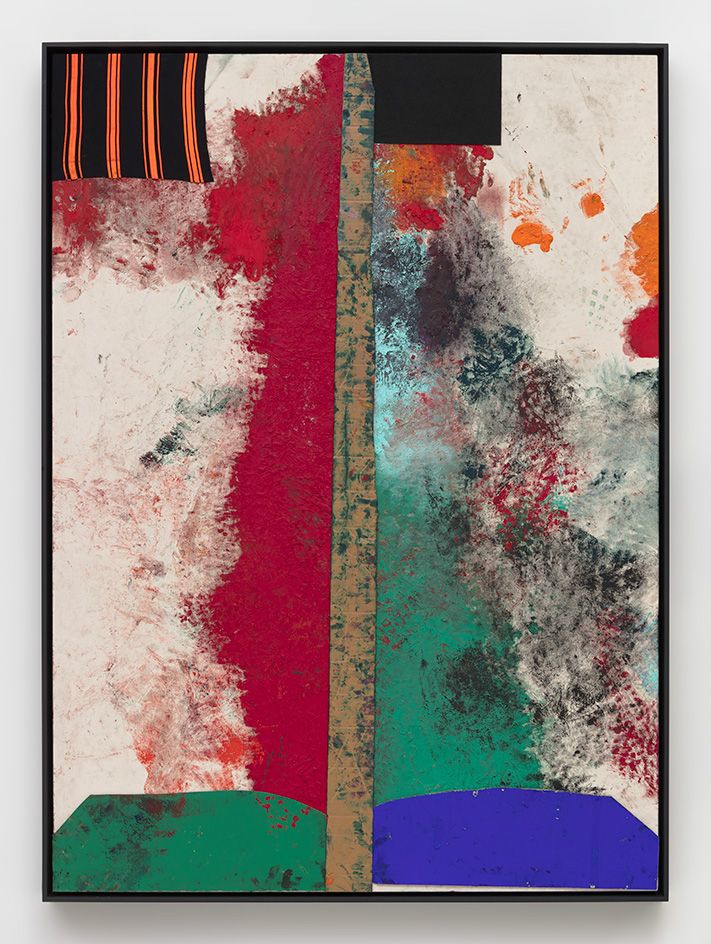 Sterling Ruby on seeing red in his visceral new paintings | Wallpaper