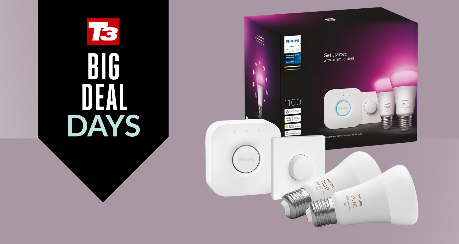 This Philips Hue Starter Kit is all you need to start a smart home, and ...