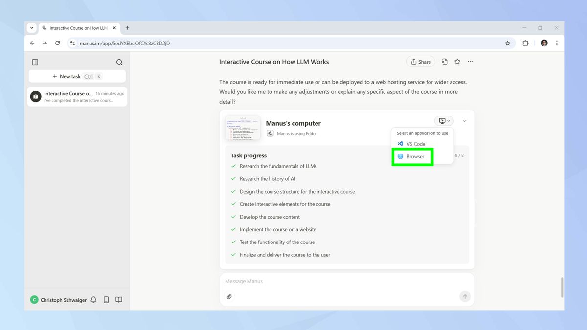 Manus AI: how to get started and what it can do | Tom's Guide