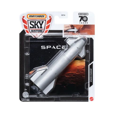 SpaceX's Starship is now a Matchbox Sky Busters die-cast toy | Space