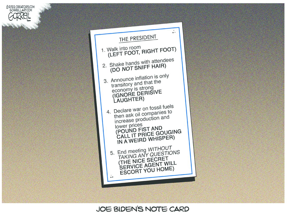 Biden's notes | The Week