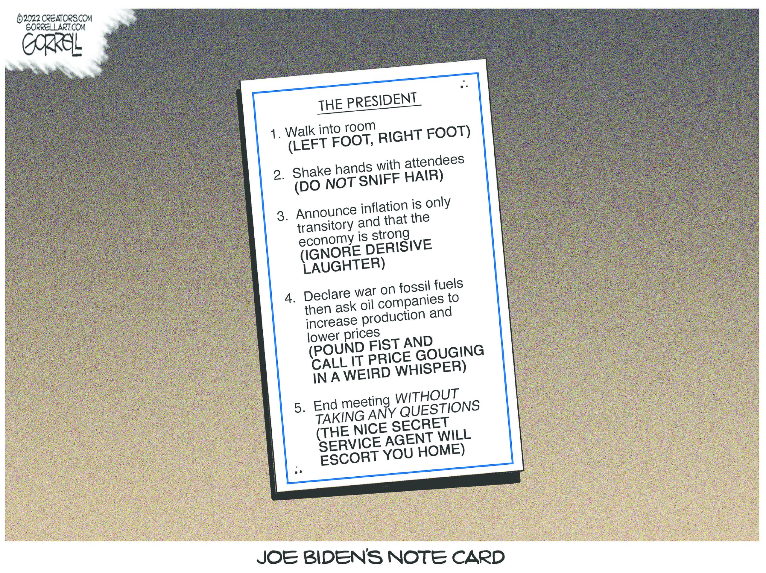 Biden's notes | The Week