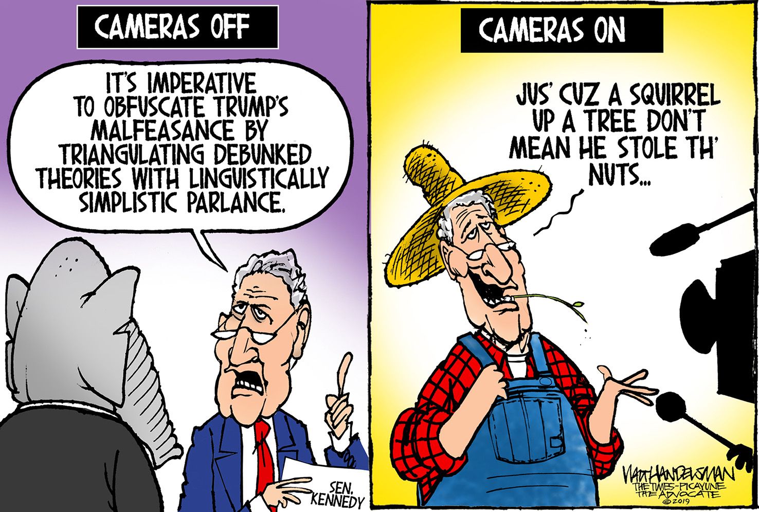 5 brutally funny cartoons about Republicans' flimsy impeachment defense ...