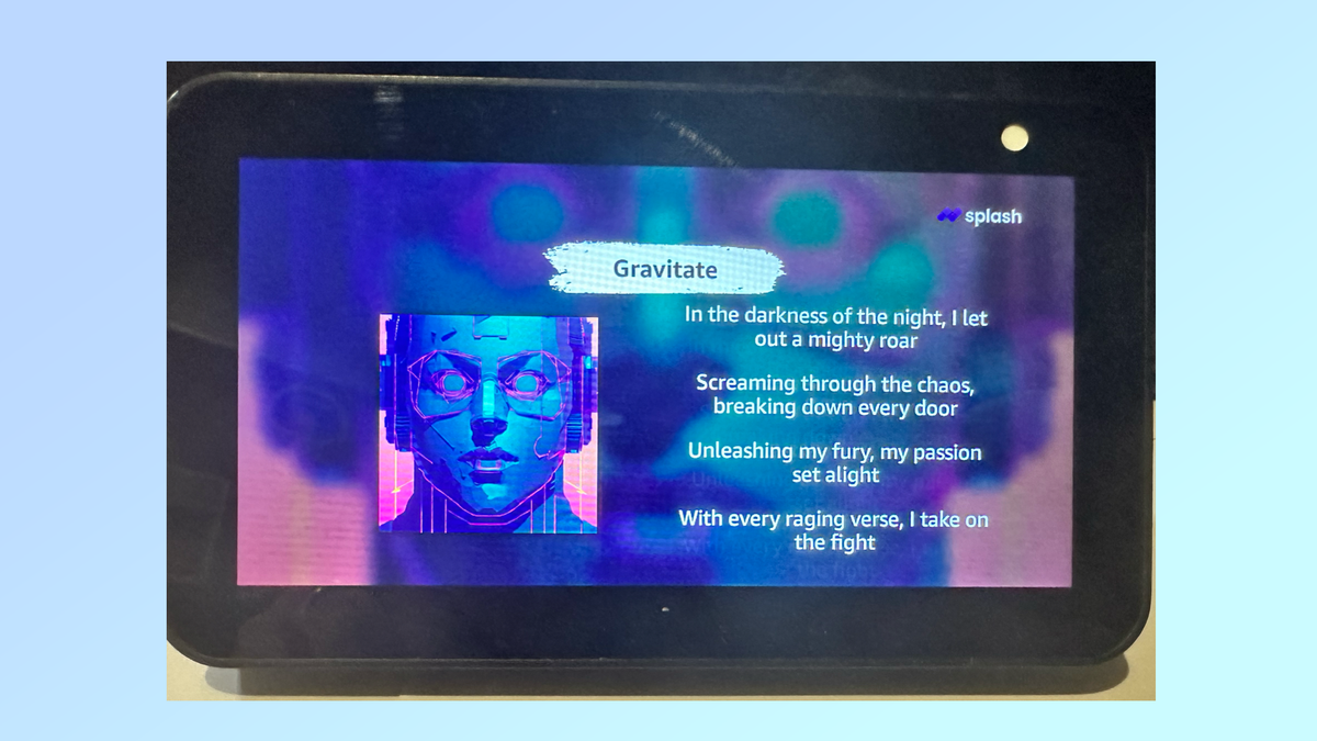 I tried the new AI music Alexa skill and it made a song from my voice ...