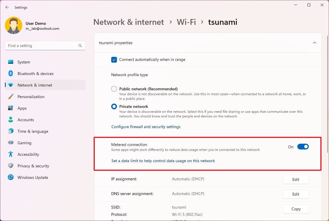 How to make network connections metered on Windows 11 | Windows Central