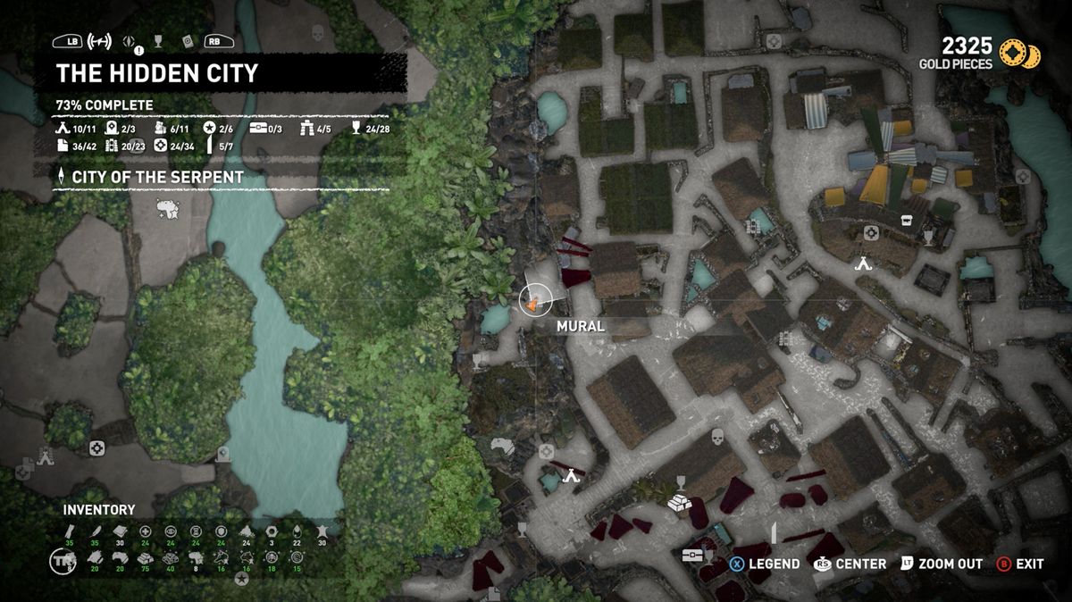 The Hidden City mural locations - Complete Shadow of the Tomb Raider ...