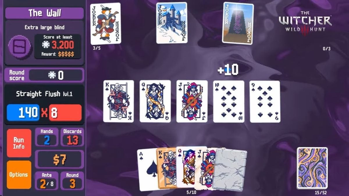 Balatro brings back Witcher cards (no not those kind of cards) — here's ...