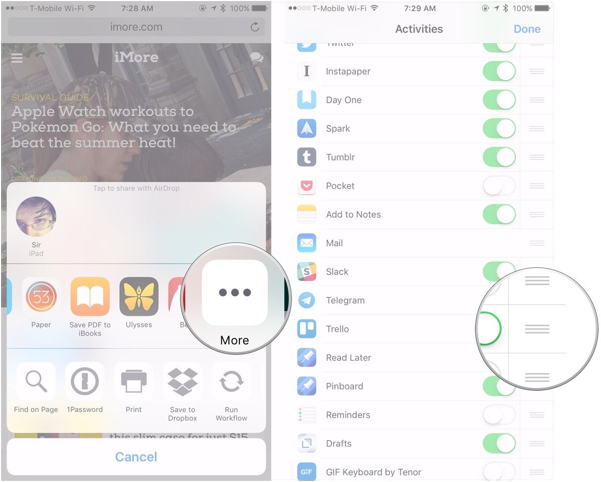 How to use action and share extensions on iPhone and iPad | iMore