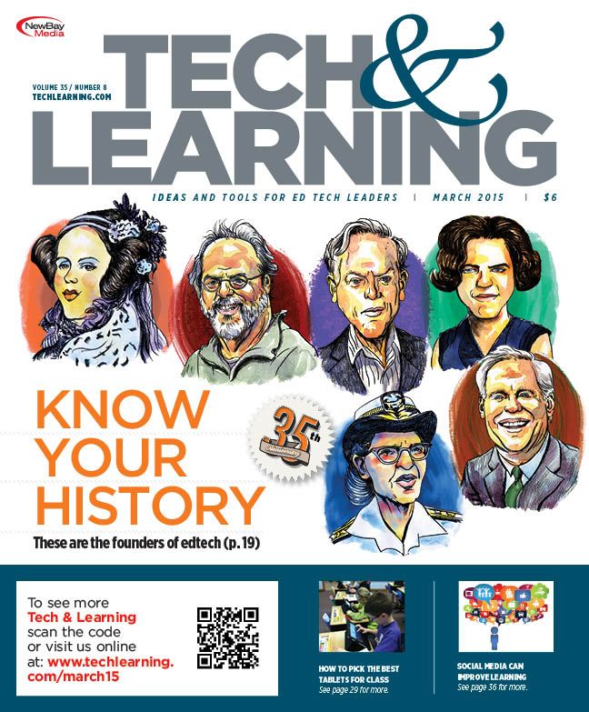 Tech&Learning's March 2015 Magazine Table of Contents | Tech & Learning