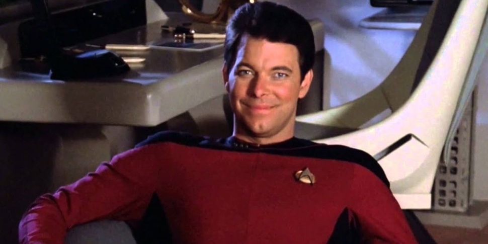 Why Star Trek: The Next Generation's Riker Sits Down So Specifically ...