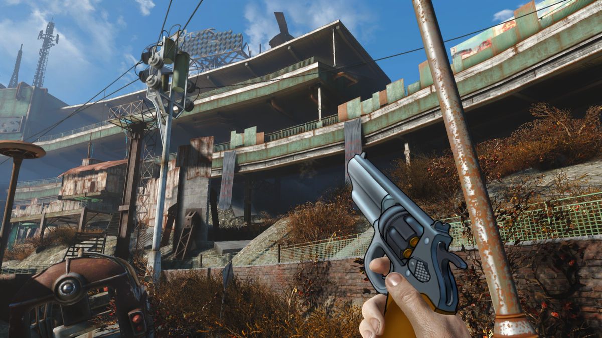 Hilarious Fallout 4 gun mod adds The Simpsons' iconic 'magazine ...