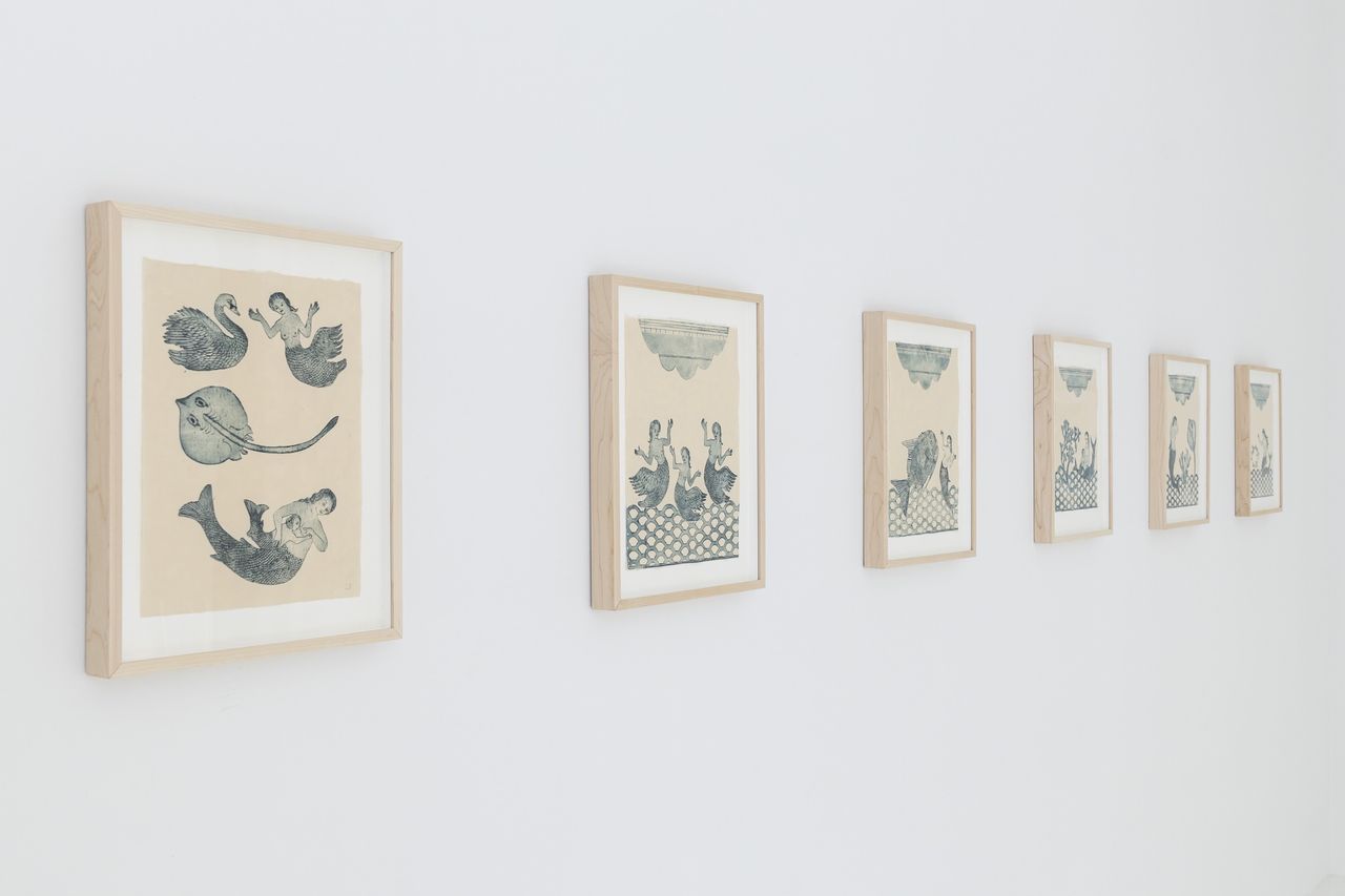 Artist Lauren Drescher’s mythical mermaid prints at Planthouse New York ...