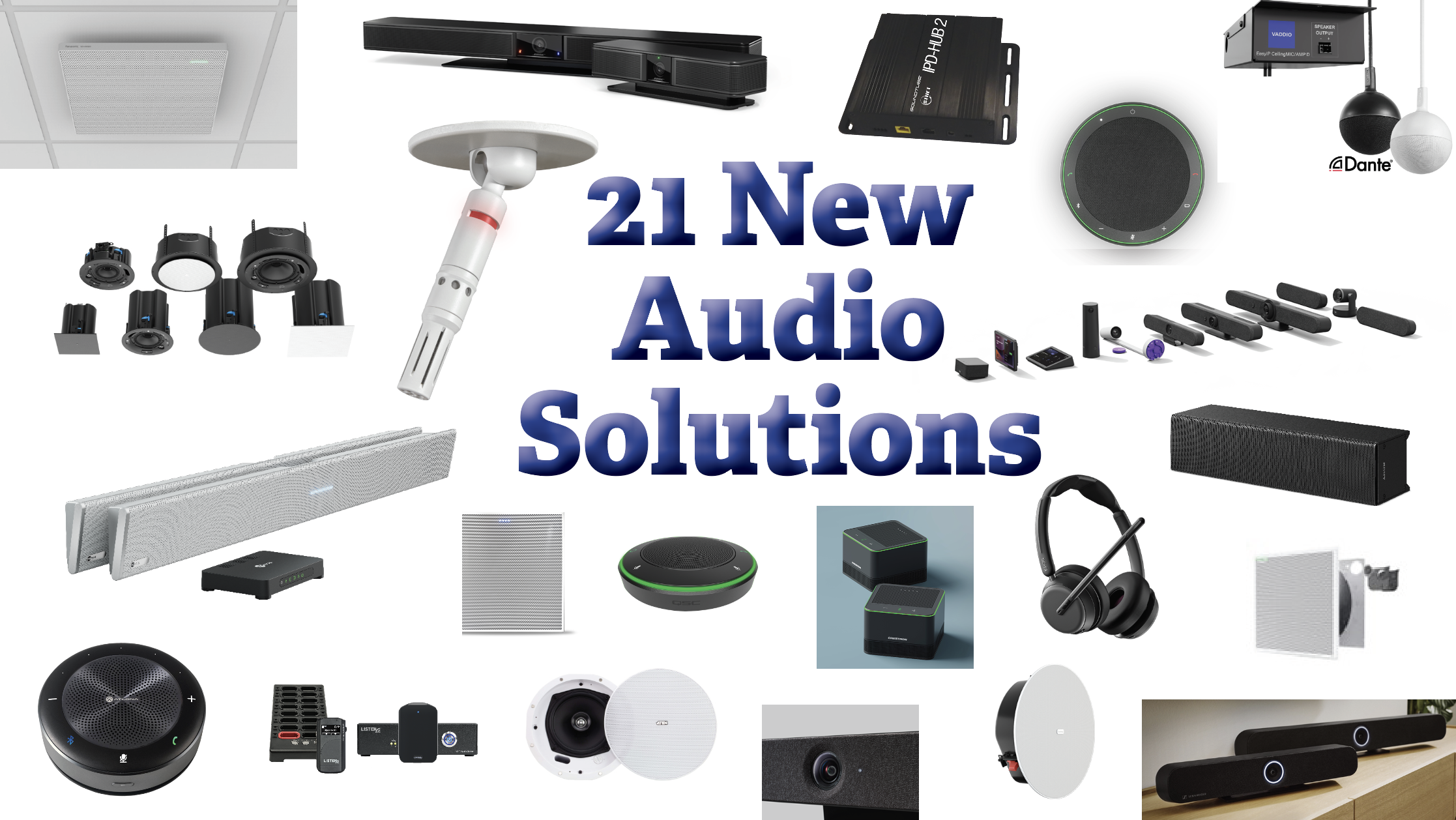 21 New Audio Products for Meeting Spaces and Classroom Collaboration ...
