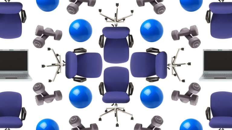 5 Sneaky Desk Exercises - Exercises You Can Do at Your Desk | Marie Claire