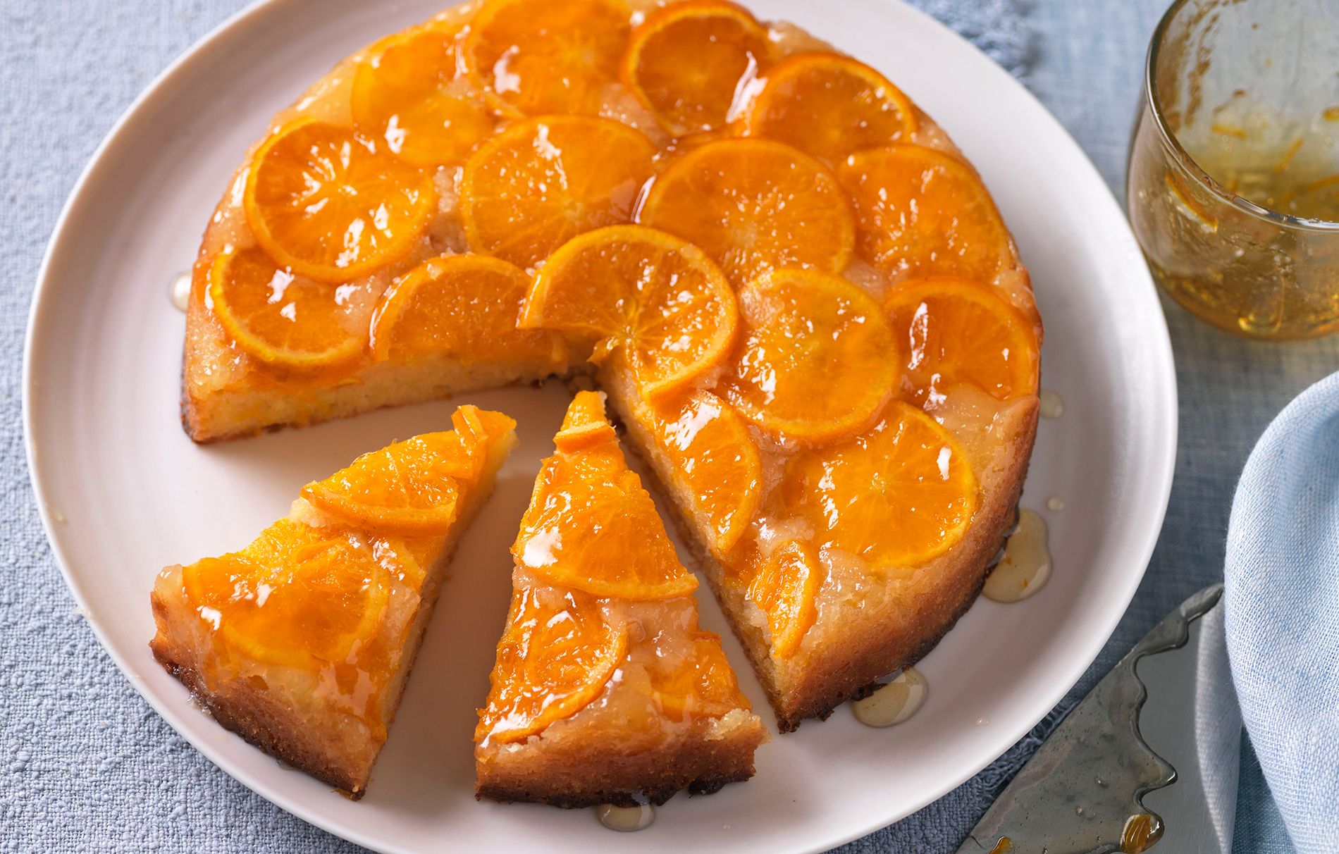 Citrus upside down cake | Baking Recipes | GoodtoKnow