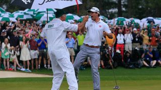 Adam Scott Masters Putt
