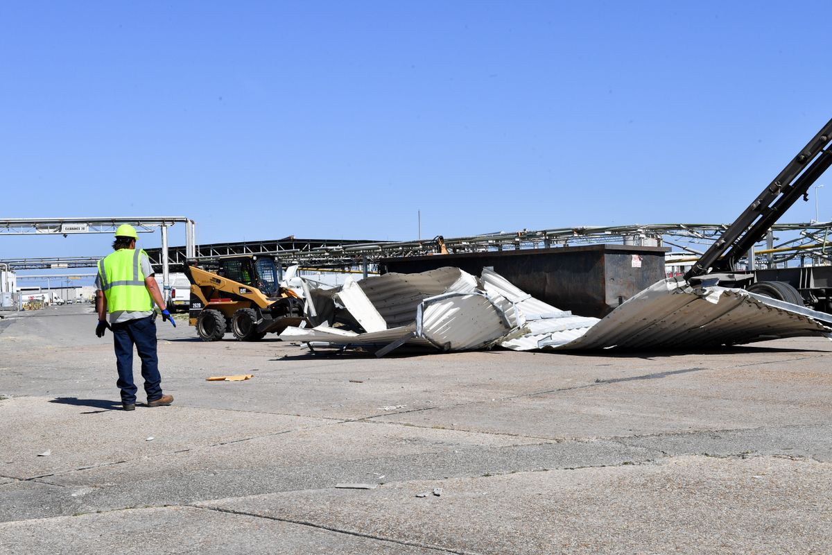 In Photos: Tornado Damage at NASA's Michoud Assembly Facility: Page 2 ...
