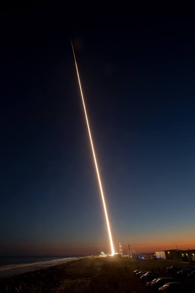 NASA Sounding Rocket Lights Up the Sky: Photos | Space