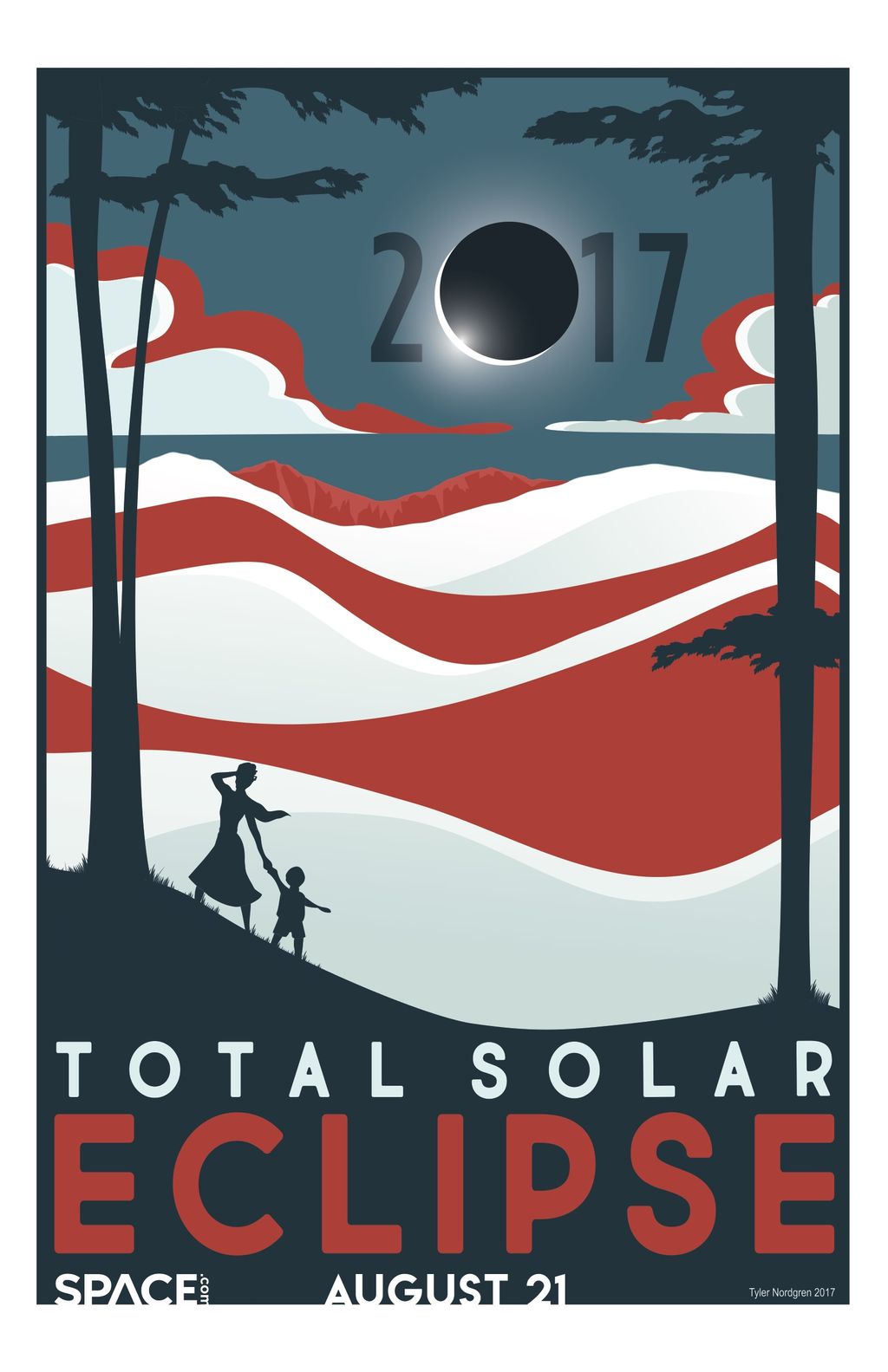 Print, Share and Enjoy These 3 Free Solar Eclipse 2017 Posters | Space