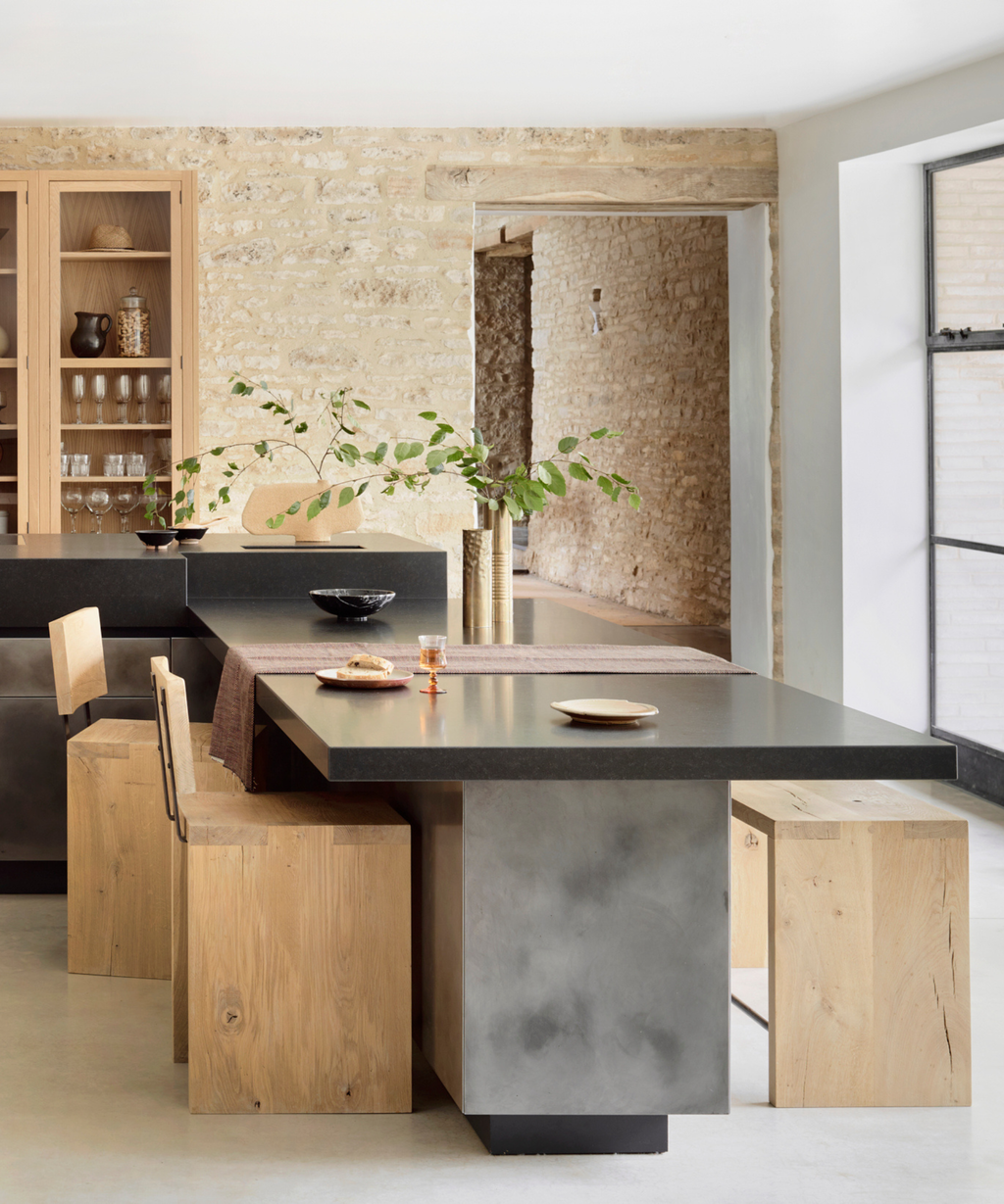 Japandi meets farmhouse in this calming, country kitchen renovation ...