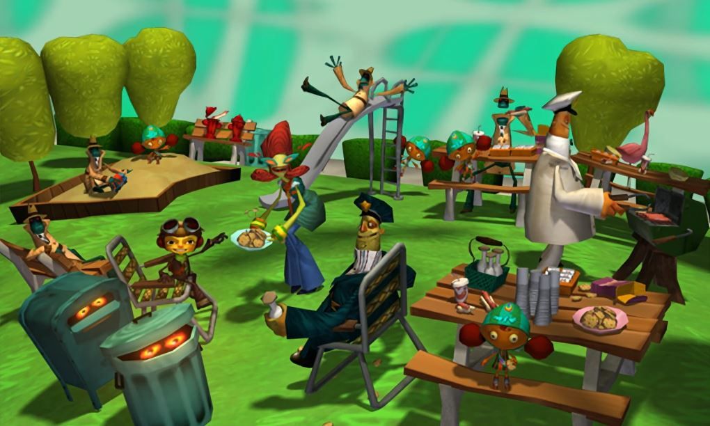 How a joke about the milkman inspired Psychonauts' best level | PC Gamer