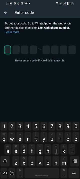 WhatsApp's new login method on the web uses a one-time code | Android ...