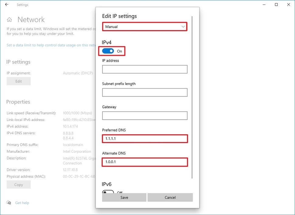 Change DNS settings on Windows 10 | Windows Central