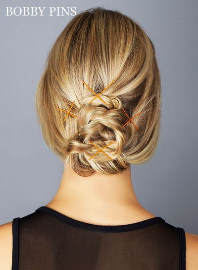 Ideas for Hairstyles with Bobby Pins - How to Use Bobby Pins | Marie Claire
