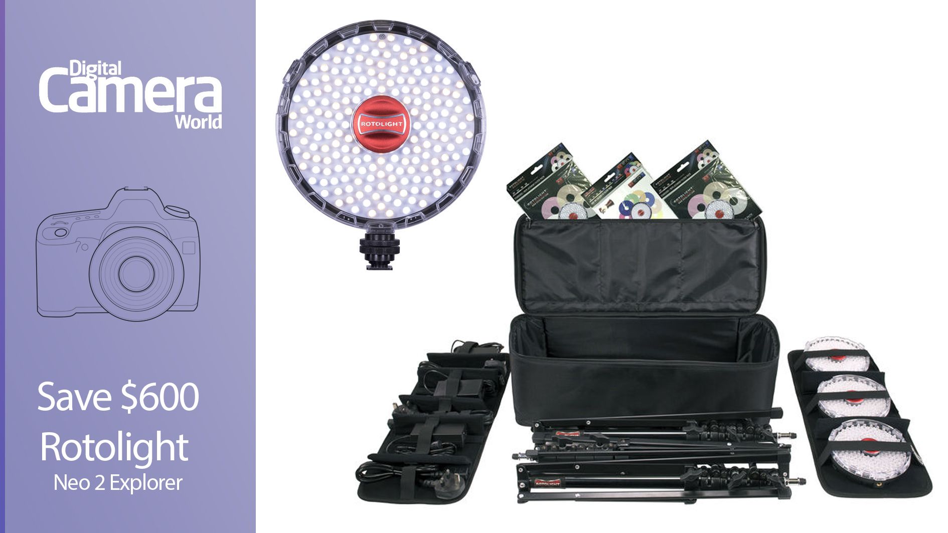 Get a blinding $600 off this amazing Rotolight NEO 2 Explorer kit ...