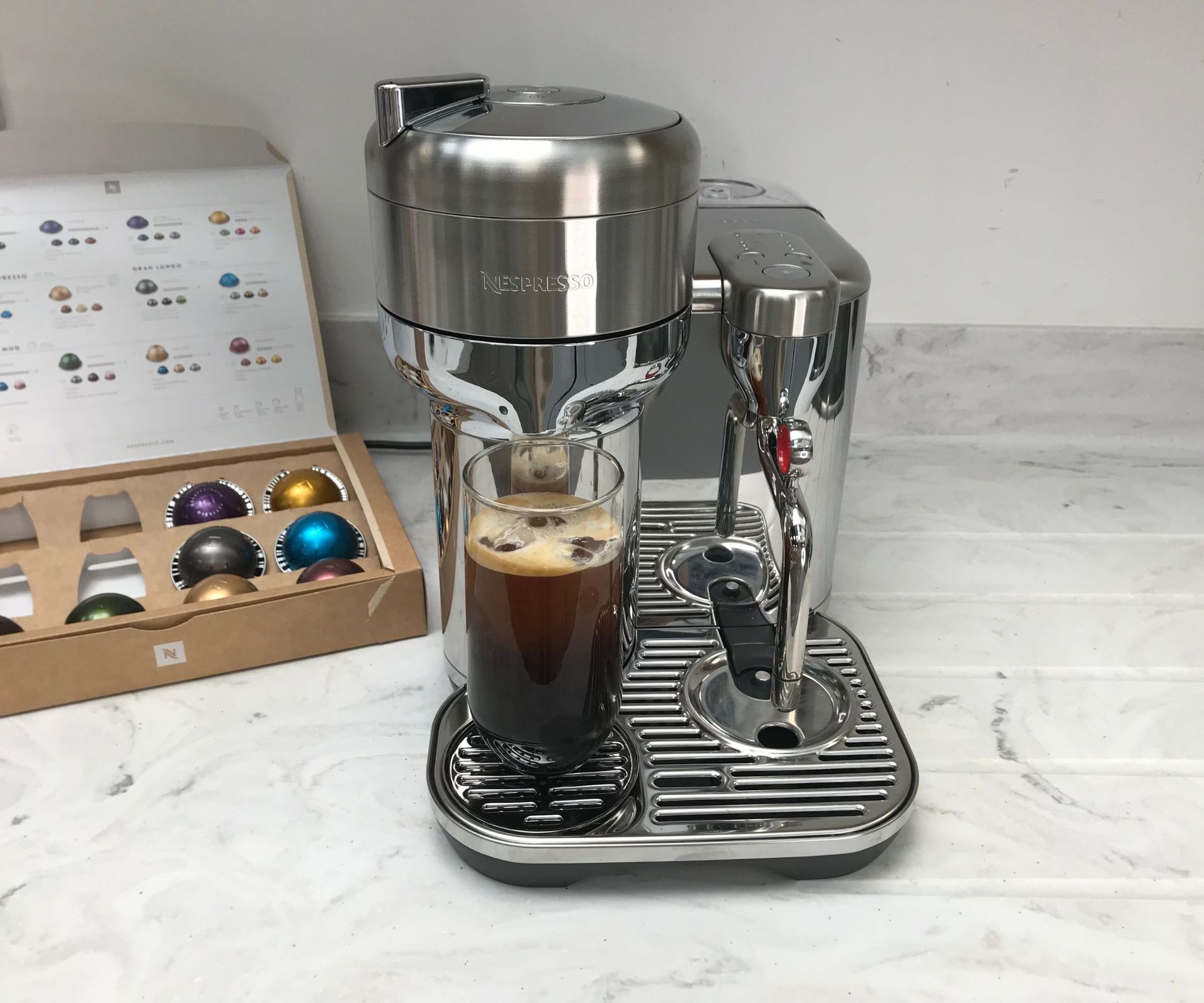 Nespresso Vertuo Creatista review: the best single-serve machine I've ...