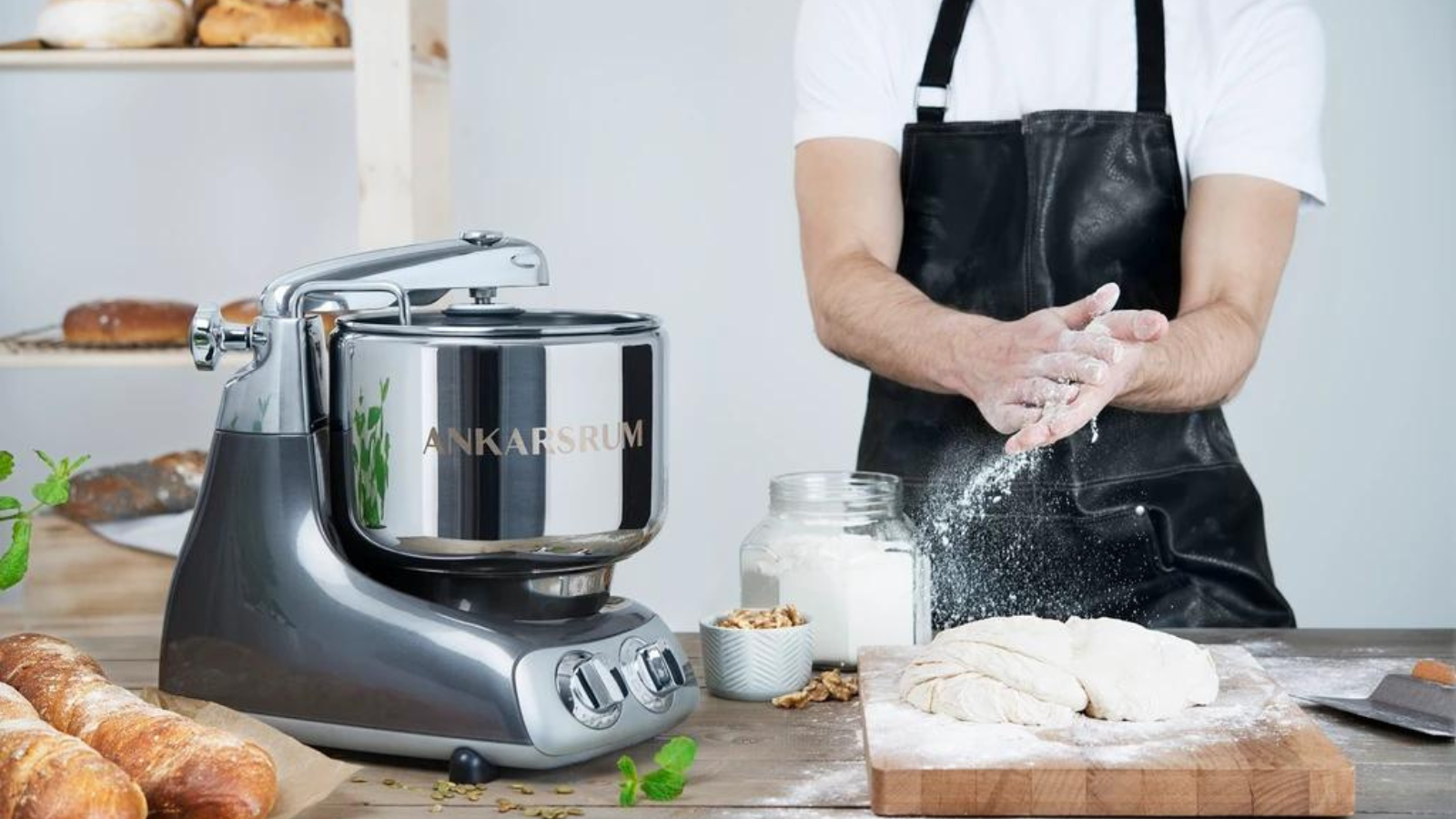 Ankarsrum Assistent Original Mixer review: brilliant for bread, buns ...