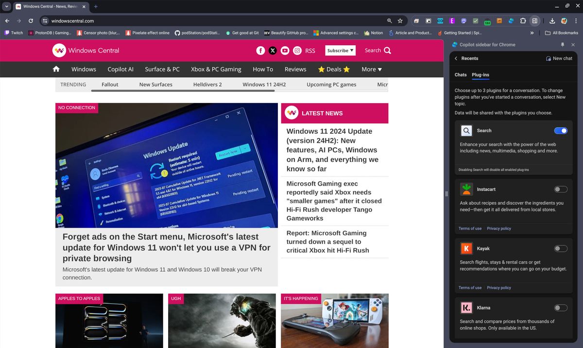 This awesome browser extension will give you the Microsoft Copilot ...
