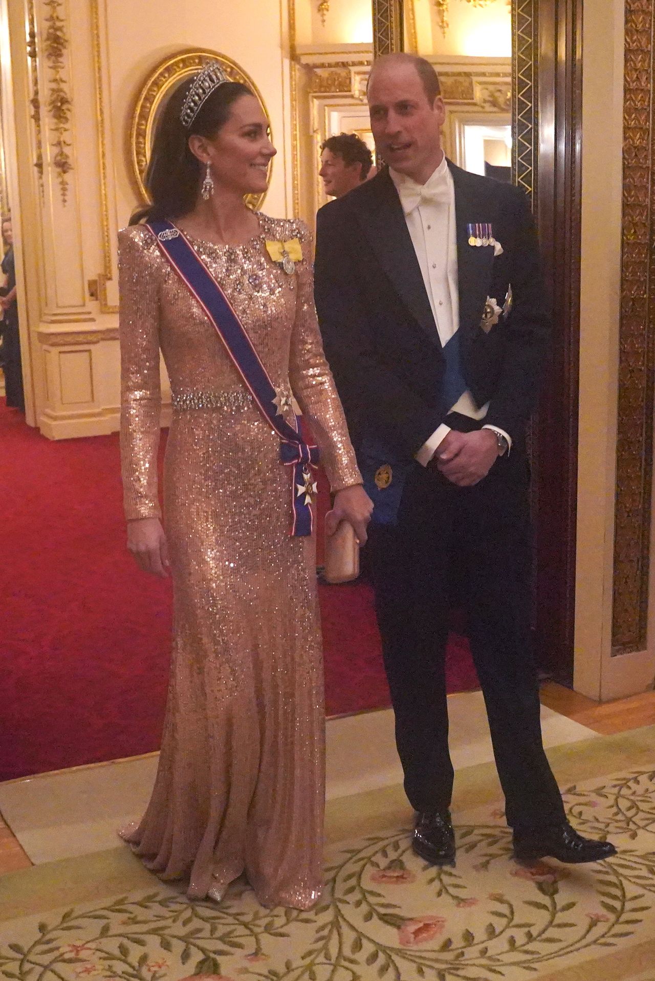 Queen Mary Wears Kate Middleton's Favorite Jenny Packham Sequin Gown ...