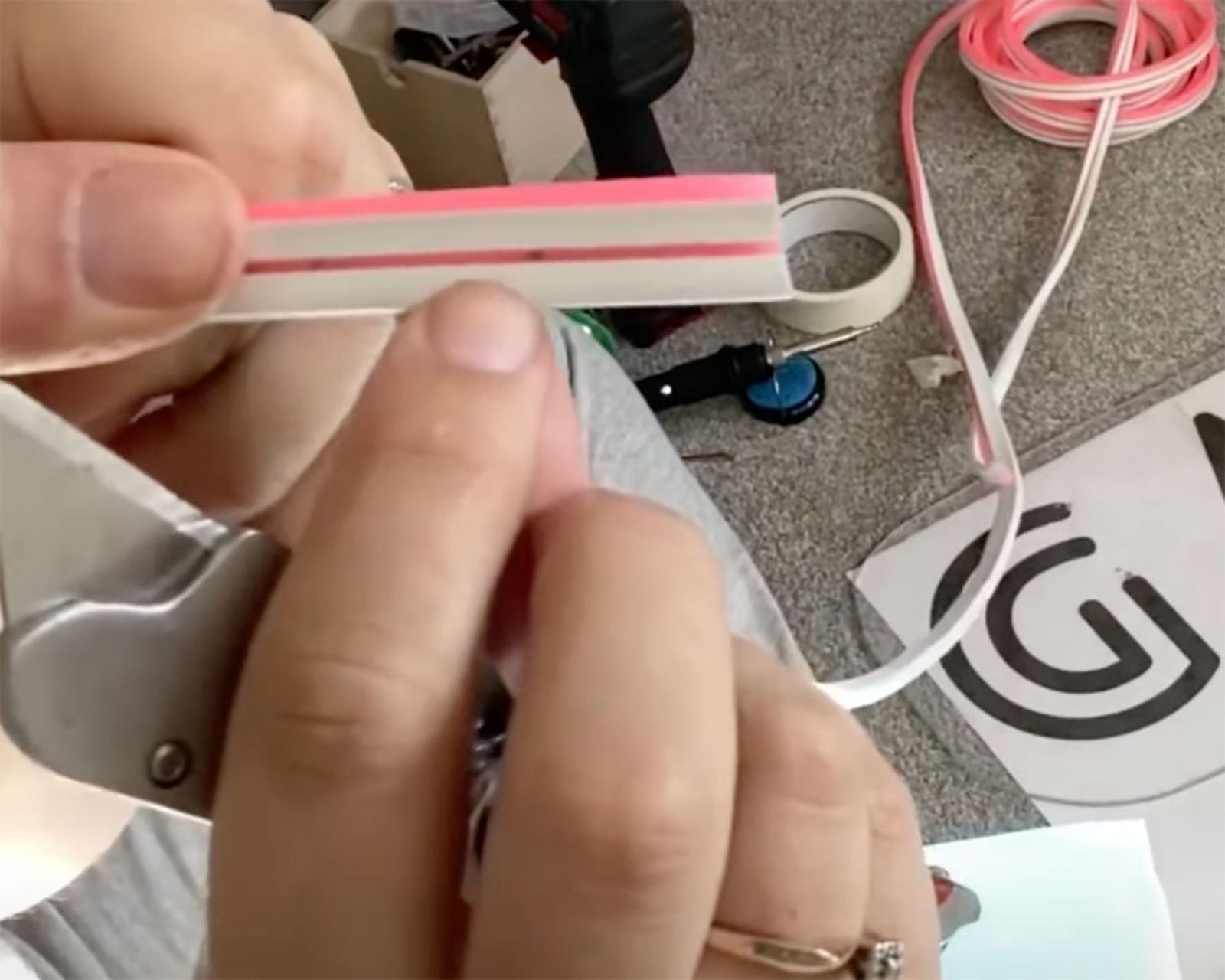 How to make a neon sign: 5-step DIY with rope | Real Homes